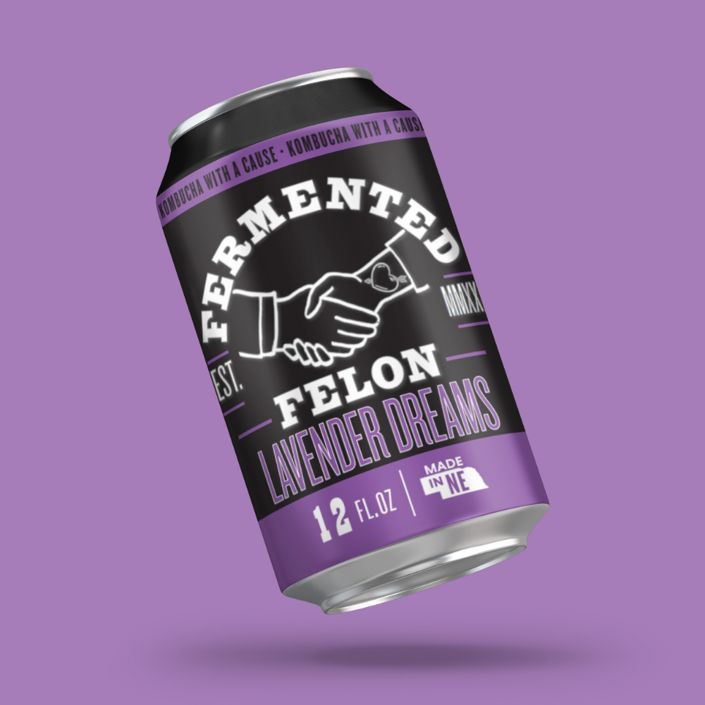 Lavender Dreams Kombucha Cans (4-Pack) – Fermented Felon Inc